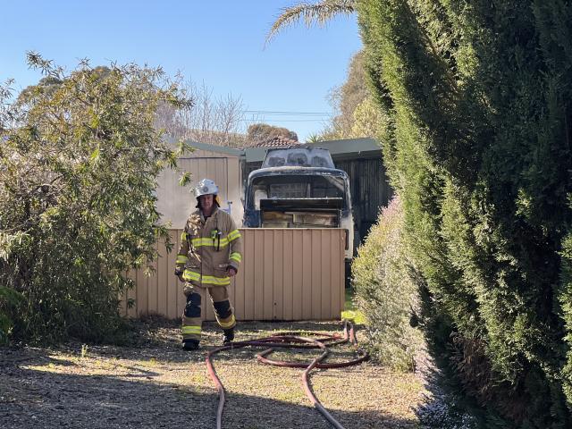 Man burnt in camper van fire | The Victor Harbor Times