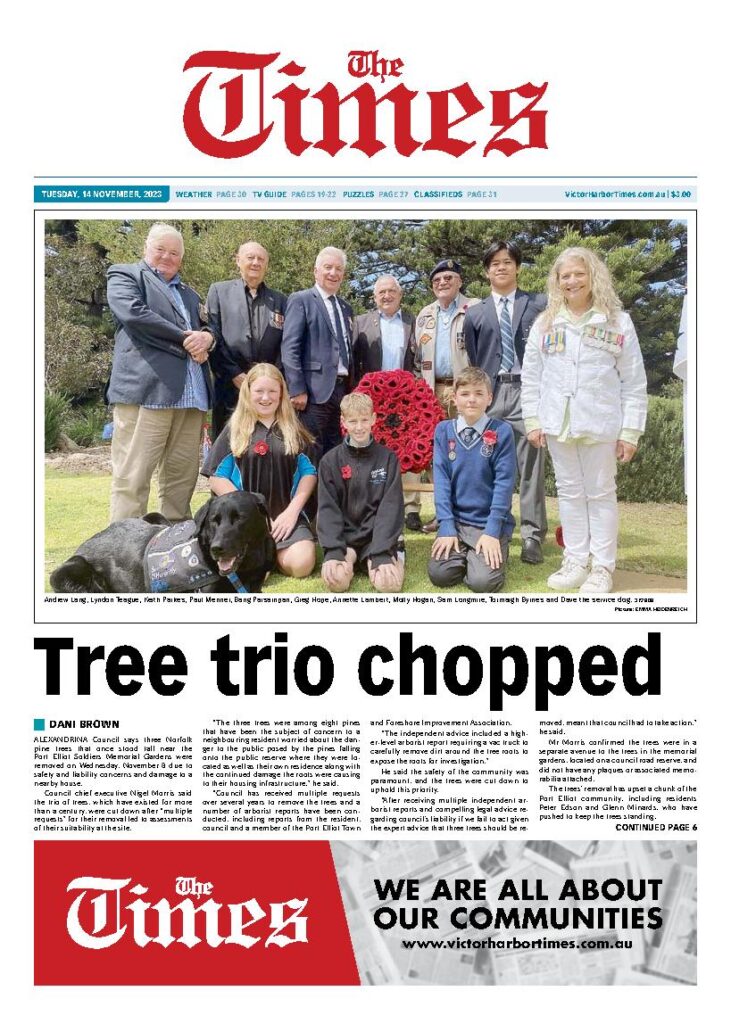 The Victor Harbor Times - 14th November 2023 | The Victor Harbor Times