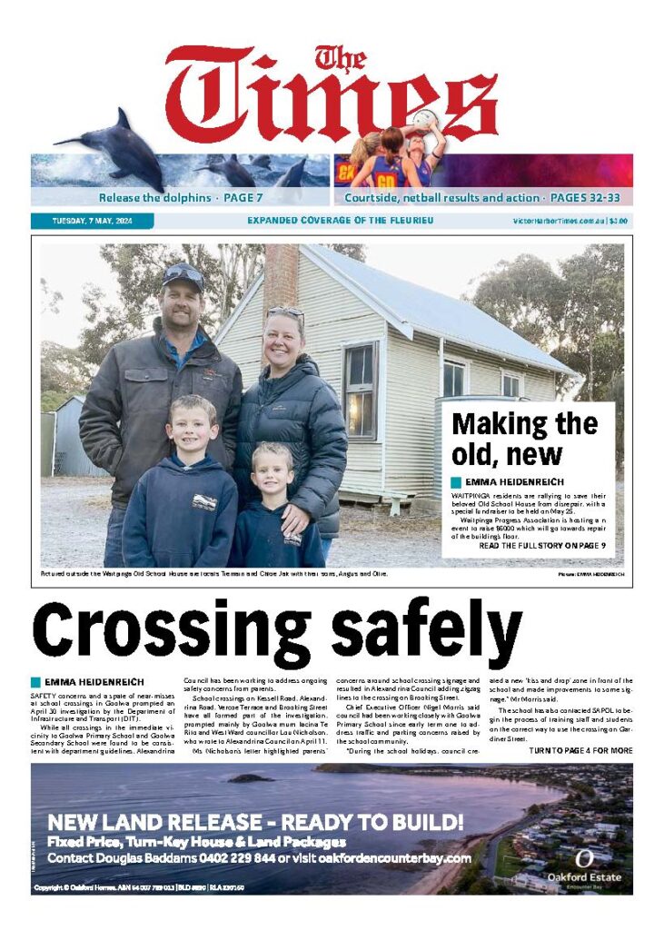 The Victor Harbor Times 7th May 2024 The Victor Harbor Times