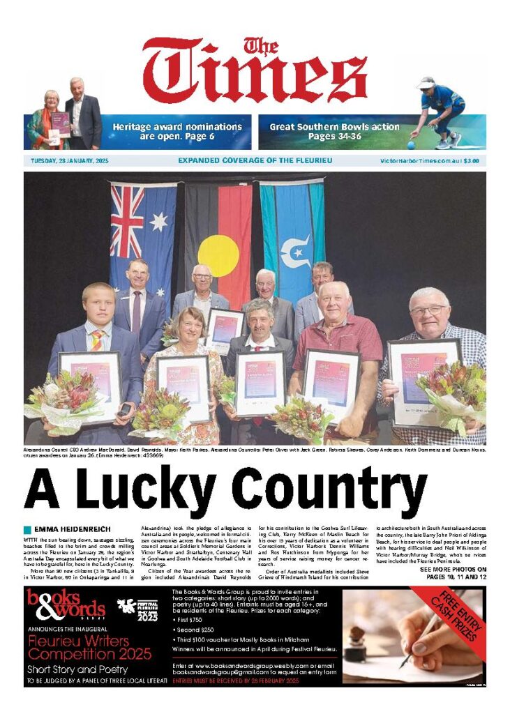 The Victor Harbor Times - 28th January 2025 | The Victor Harbor Times