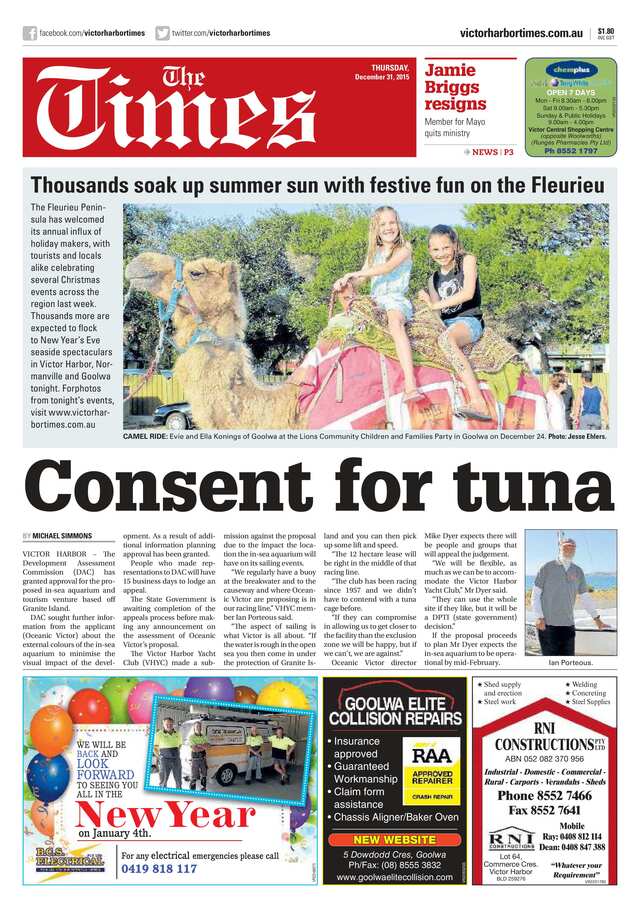 In the paper 10 years later | The Victor Harbor Times